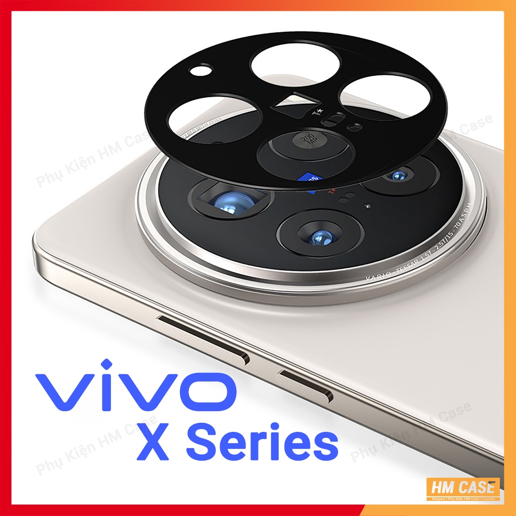 Khoét Lỗ Camera Lens Rings Kim Loại Vivo X200 Ultra X200 Pro X200 Pro Mini X100 Pro X100S Pro ...