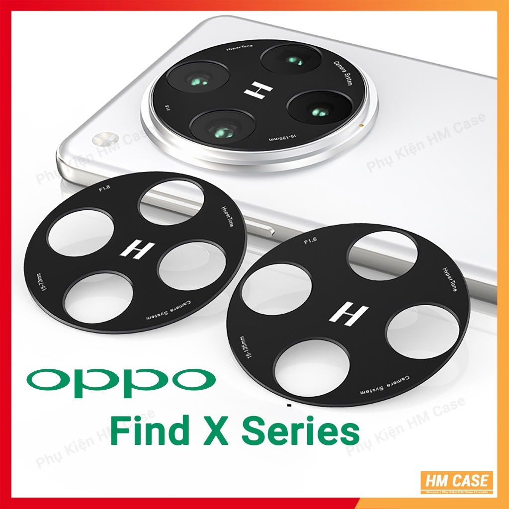 Khoét Lỗ Camera Lens Rings Kim Loại OPPO Find X8 Ultra,Find X8,X8S,X8S ...