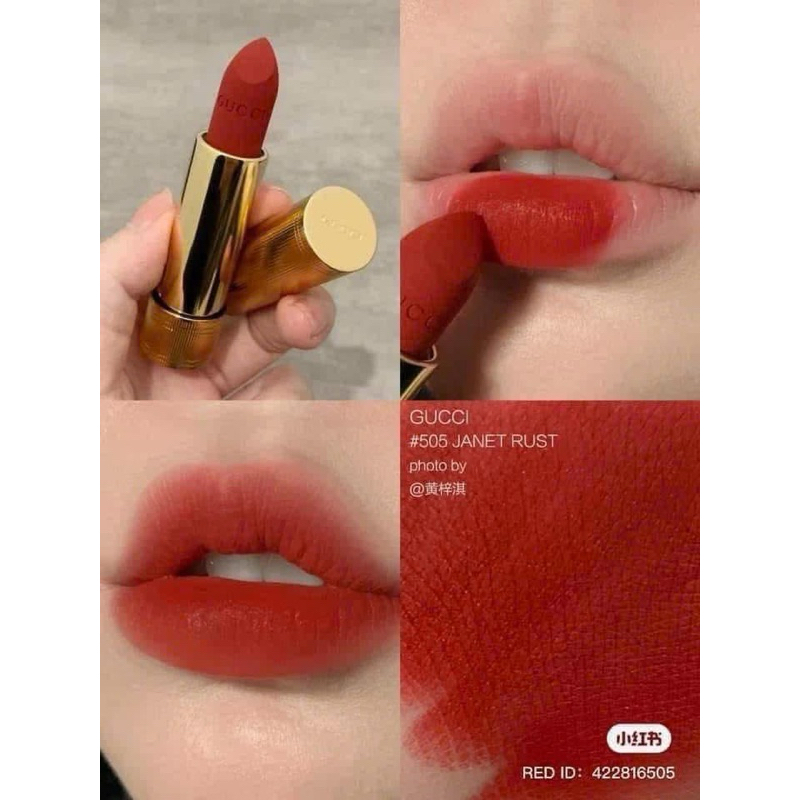 Son gucci , matte, kem 505 ,208 fullbox date 2026 | Shopee Việt Nam