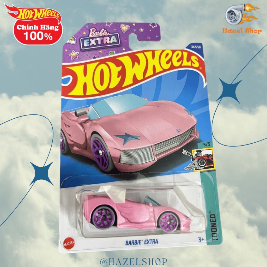 Hazel Shop - Xe mô hình Hot Wheels Barbie the Movie - Barbie Extra (Màu ...