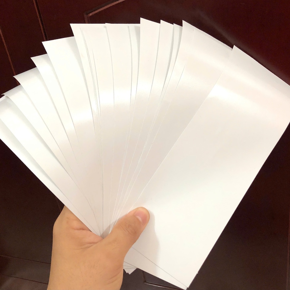 Giấy tráng PE 1 mặt chống dính dùng làm đế lót in nhãn Decal, đóng dấu ...