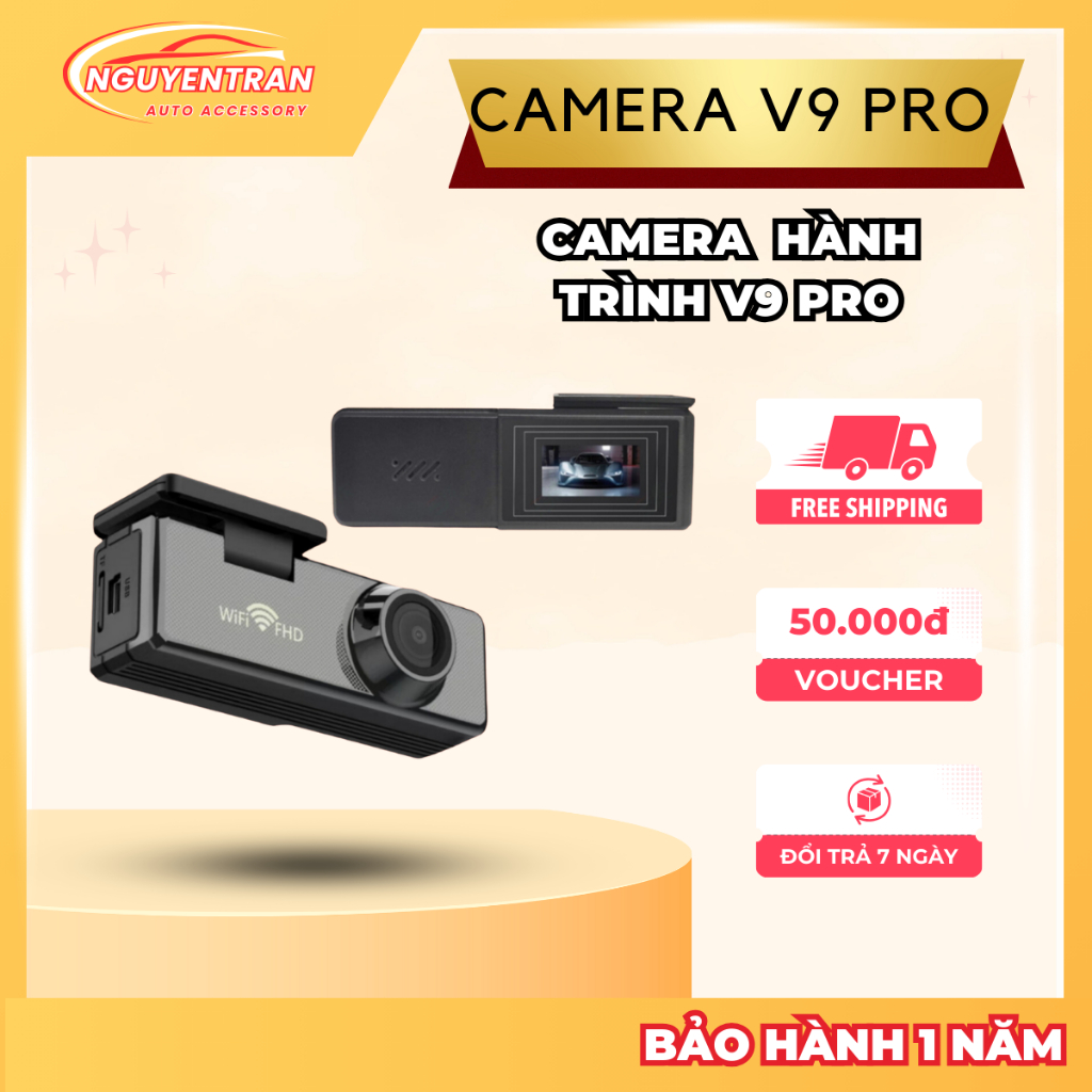 Camera Hành Trình X19(V9) Pro wifi, Kết Nối Android Box, Màn Android ...