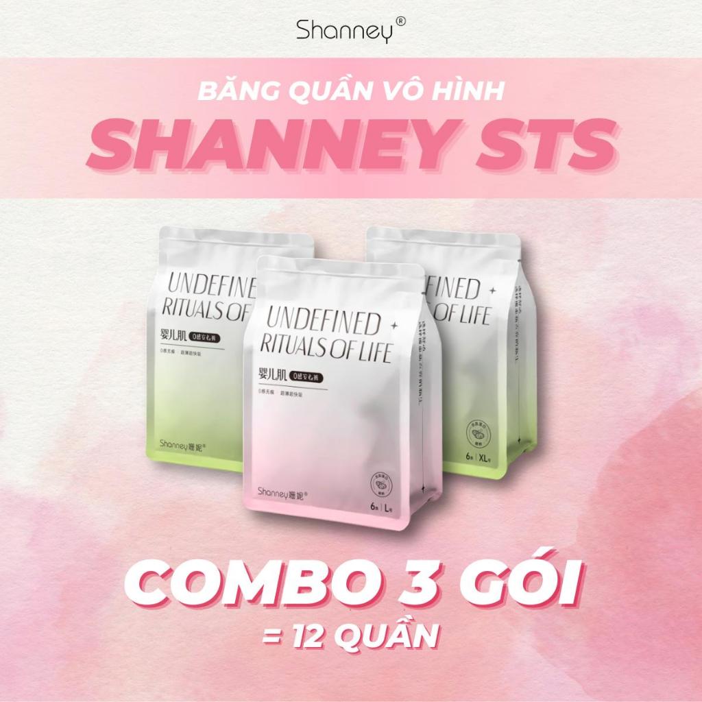 Combo 3 Gói Băng Quần Vô Hình Thế Hệ Mới Shanney STS Siêu Mỏng, Chống ...