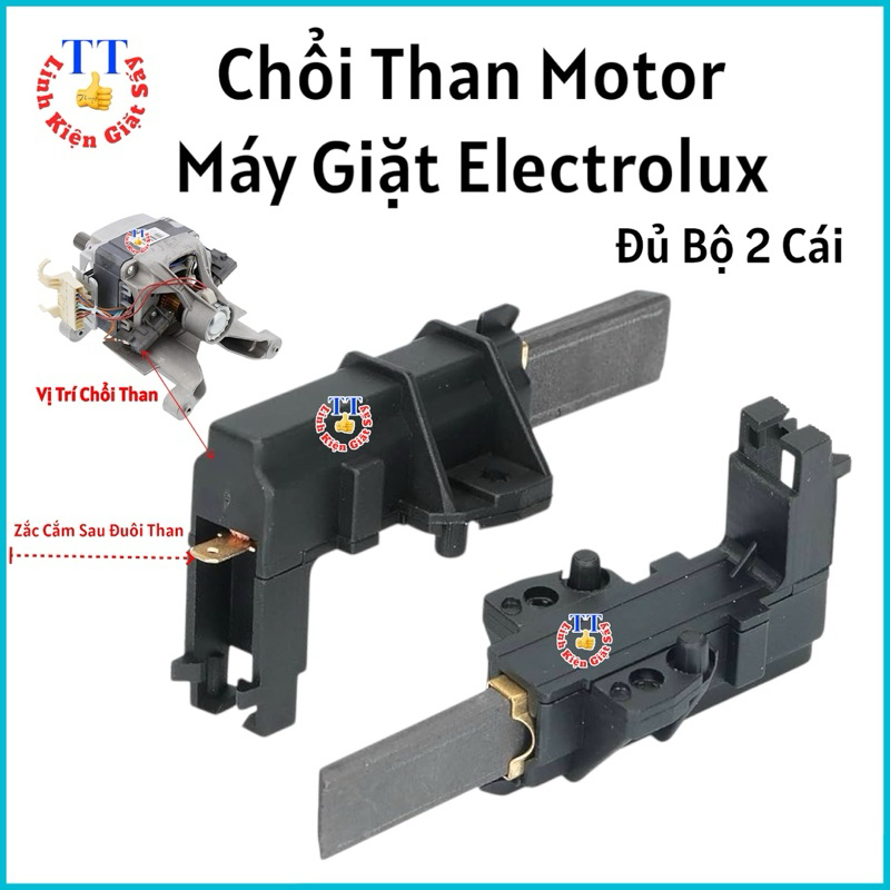 Chổi Than Motor Máy Giặt Lồng Ngang Electrolux | Shopee Việt Nam