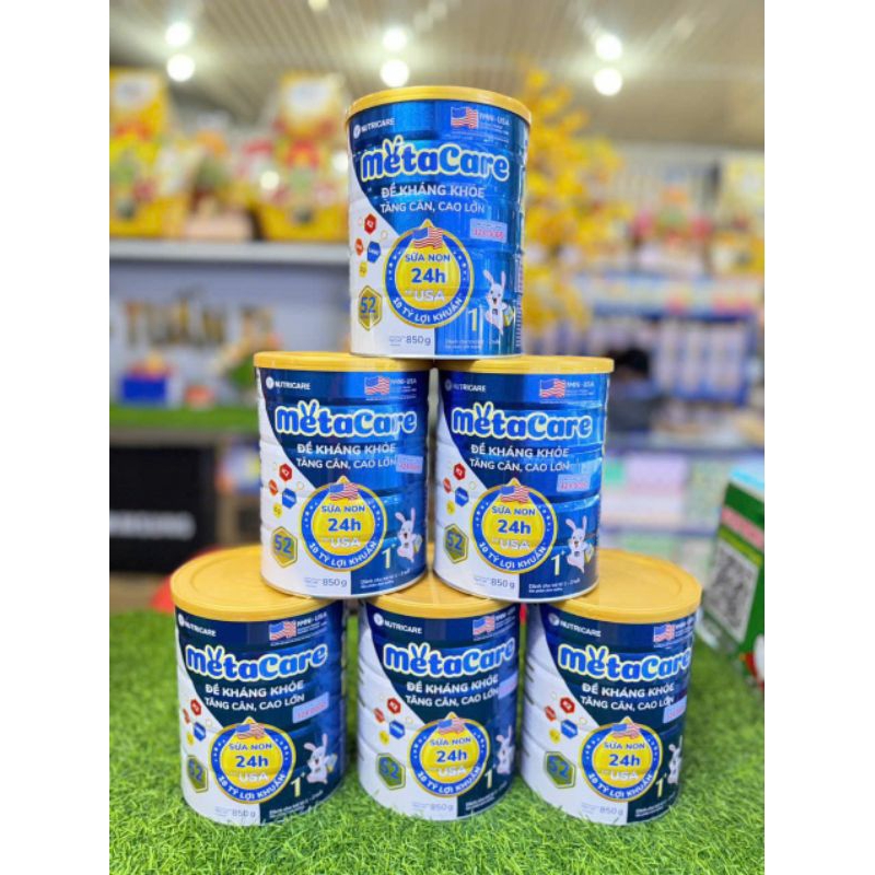 Sữa MetaCare 24h XANH 0+ 1+ 2+ 850g - Tăng Miễn Dịch Cân Nặng Trí Não | Shopee Việt Nam