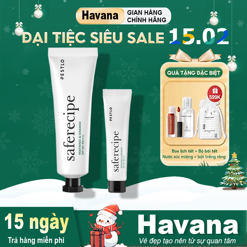 Kem chống nắng PESTLO Safe Recipe Sun Essence SPF50 PA++++ 50ml ...