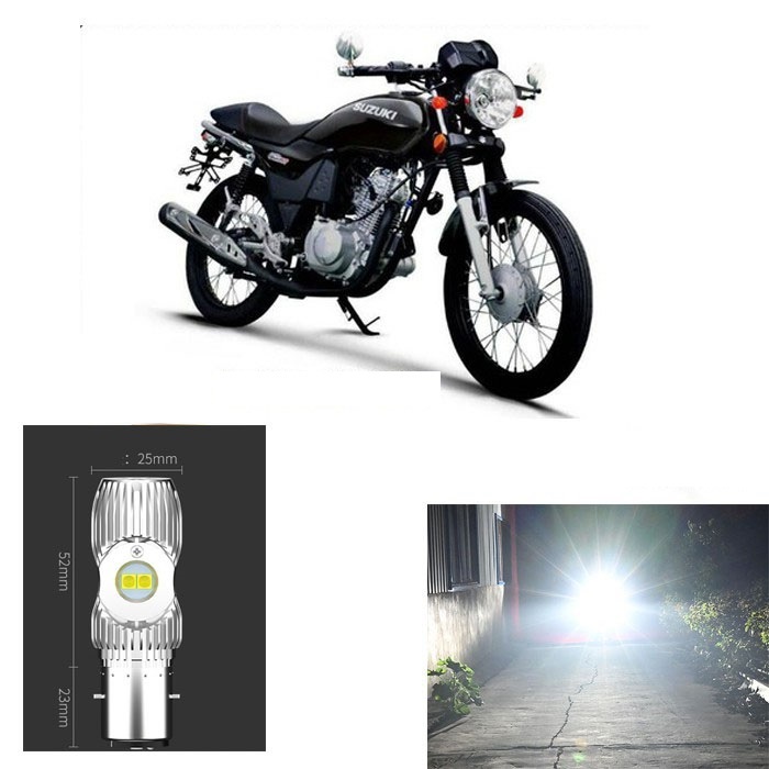 Đèn pha Led light siêu sáng Suzuki GD110 EN125 EN150 HJ125 honda SCR ...