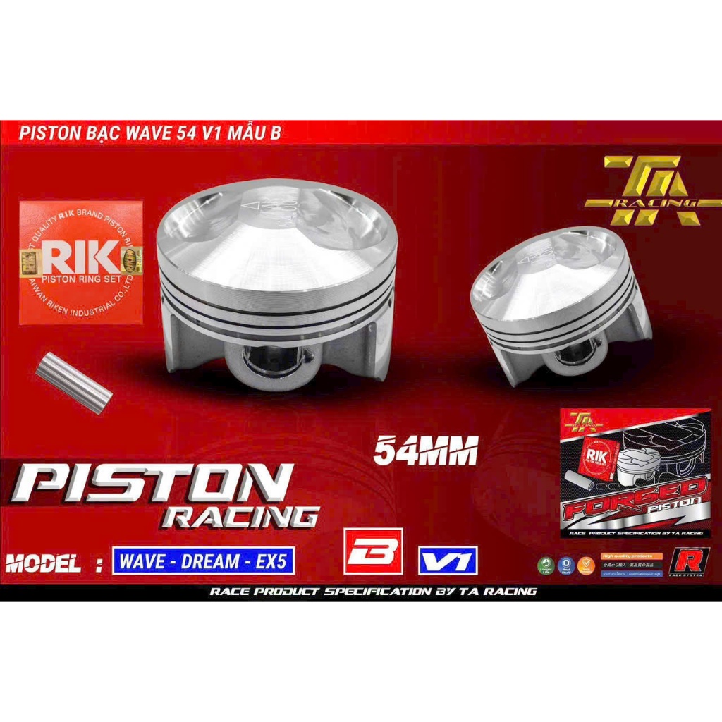 Trái nén TA / PISTON 54 - EX5 Dream WAVE Sirius50 WAVE50 SIRIUS110 ...