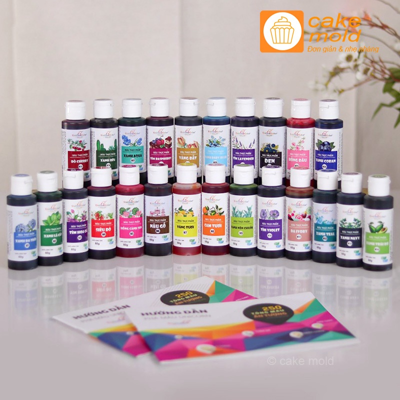 Màu thực phẩm Unicorn color - Màu siro Unicorn lọ 60g date mới | Shopee ...