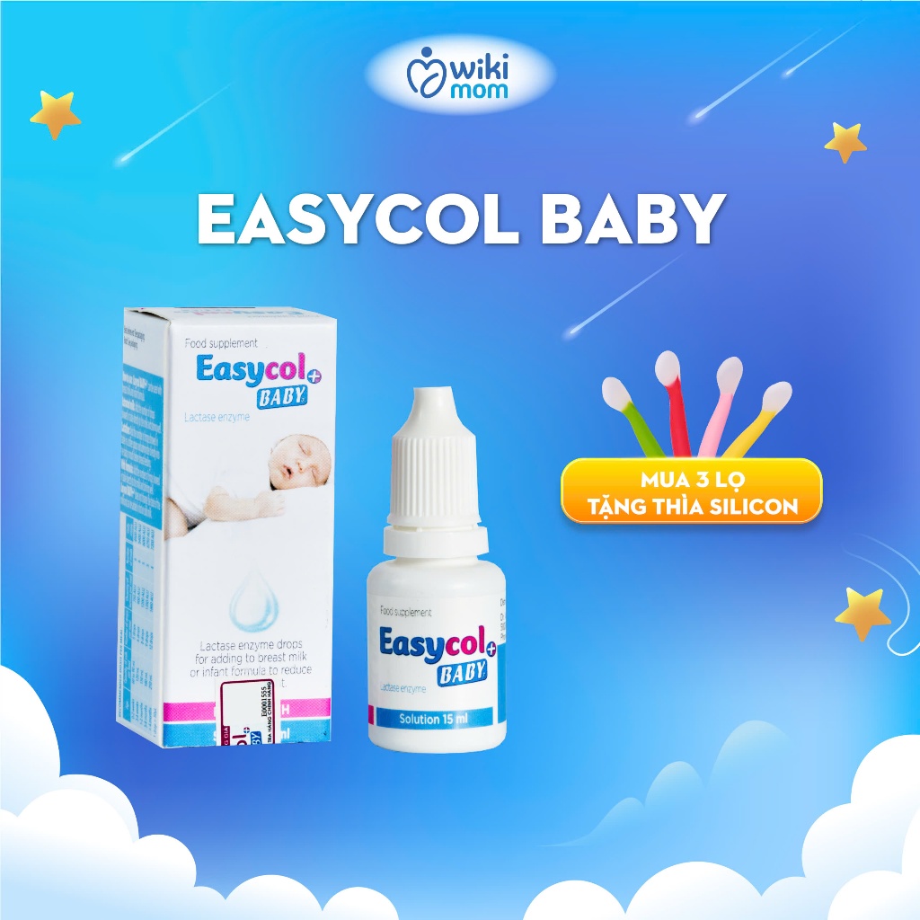 Enzyme Lactase Easycol Baby hỗ trợ giảm tiêu chảy, nôn trớ, hấp thu kém ...