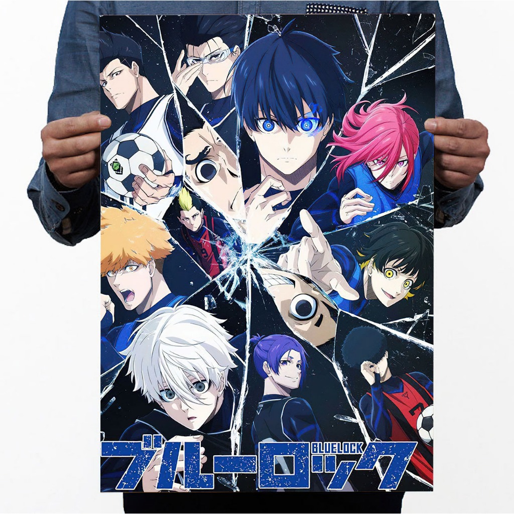 Poster dán tường, tranh dán tường anime Blue Lock trang trí Yukimiya ...
