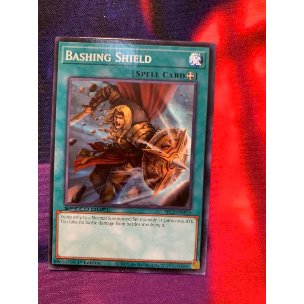 thẻ bài yugioh chính hãng bashing shield. sbc2-enf16 | Shopee Việt Nam