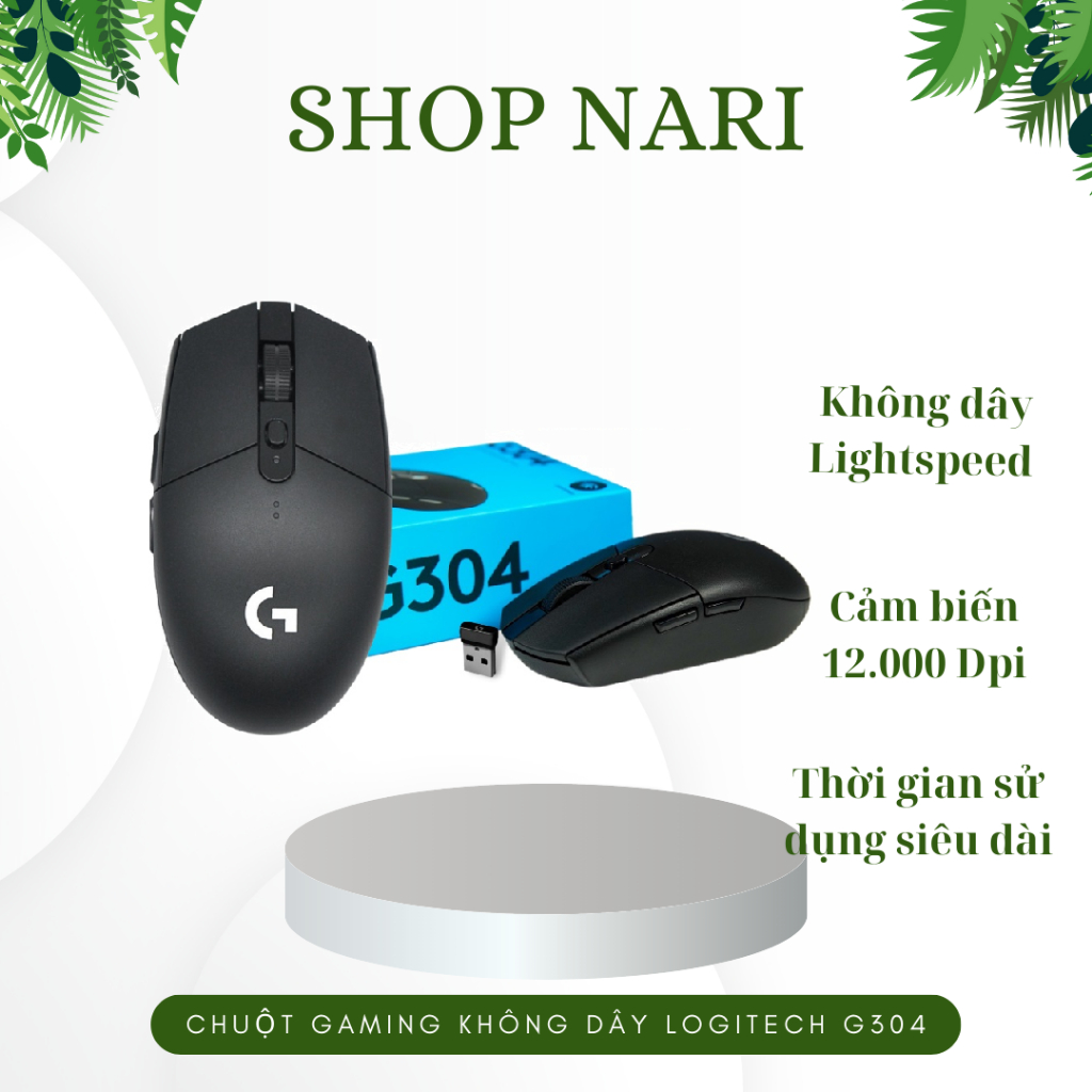 Chuột Gaming Không Dây Logitech G304 - Logitech G304 Lightspeed 12.000 ...