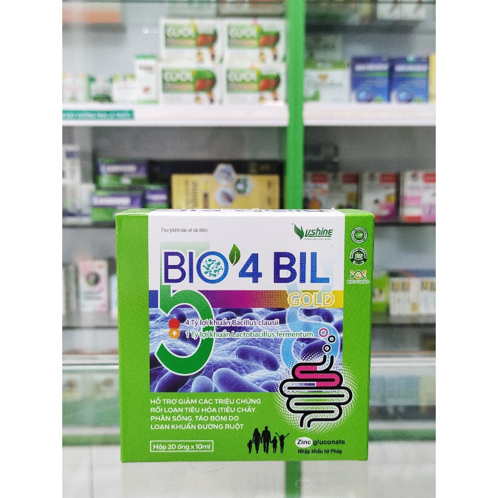 Men Vi Sinh cho trẻ em và người lớn hỗ trợ tiêu hóa Bio 4 Bil Gold ...