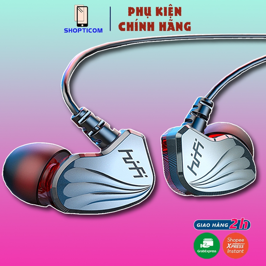 Tai nghe gaming có dây nhét tai S2000, tai phone in ear chơi game chống ...