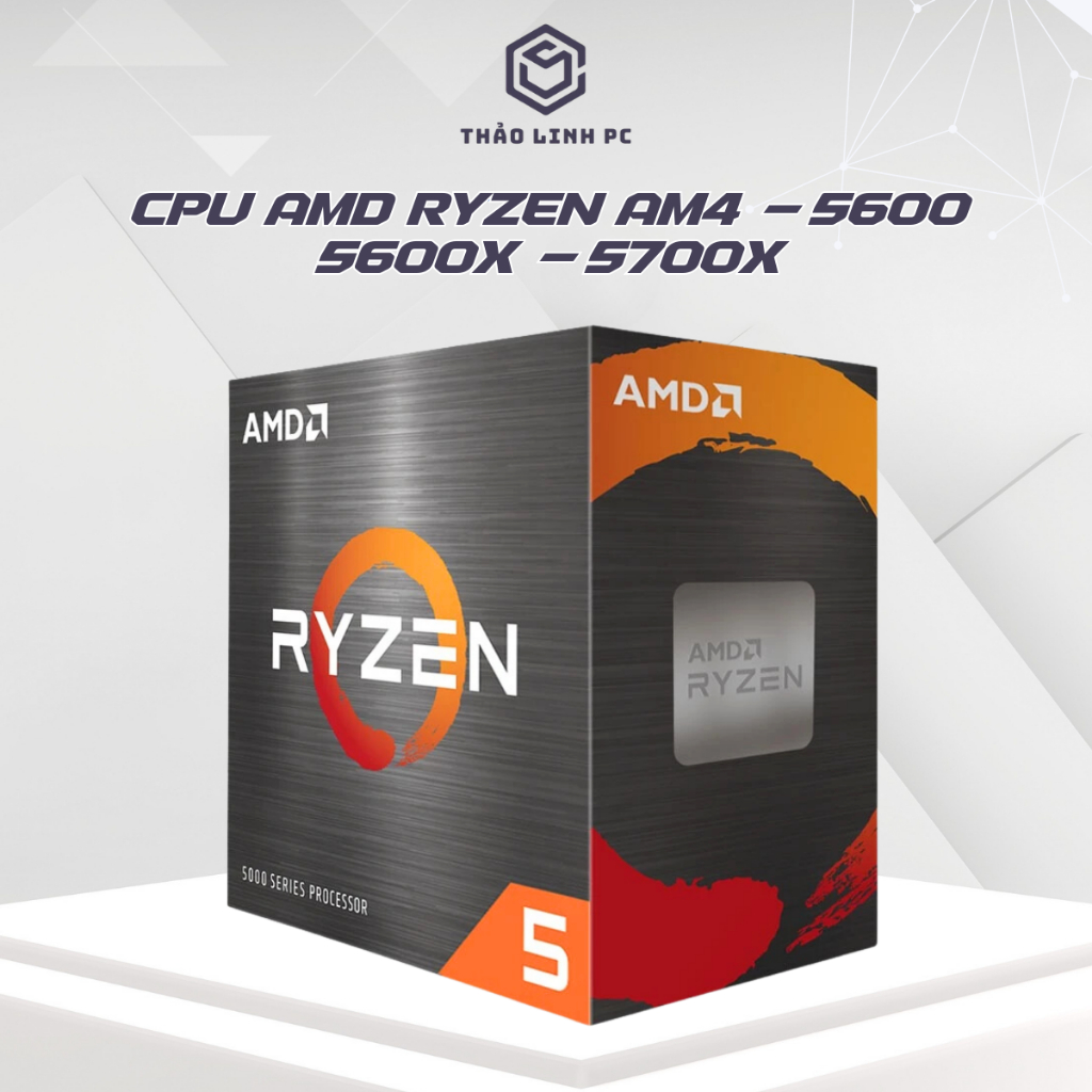CPU AMD Ryzen AM4 - 5600 - 5600x - 5600GT - 5700x [Tray New] | Shopee Việt Nam