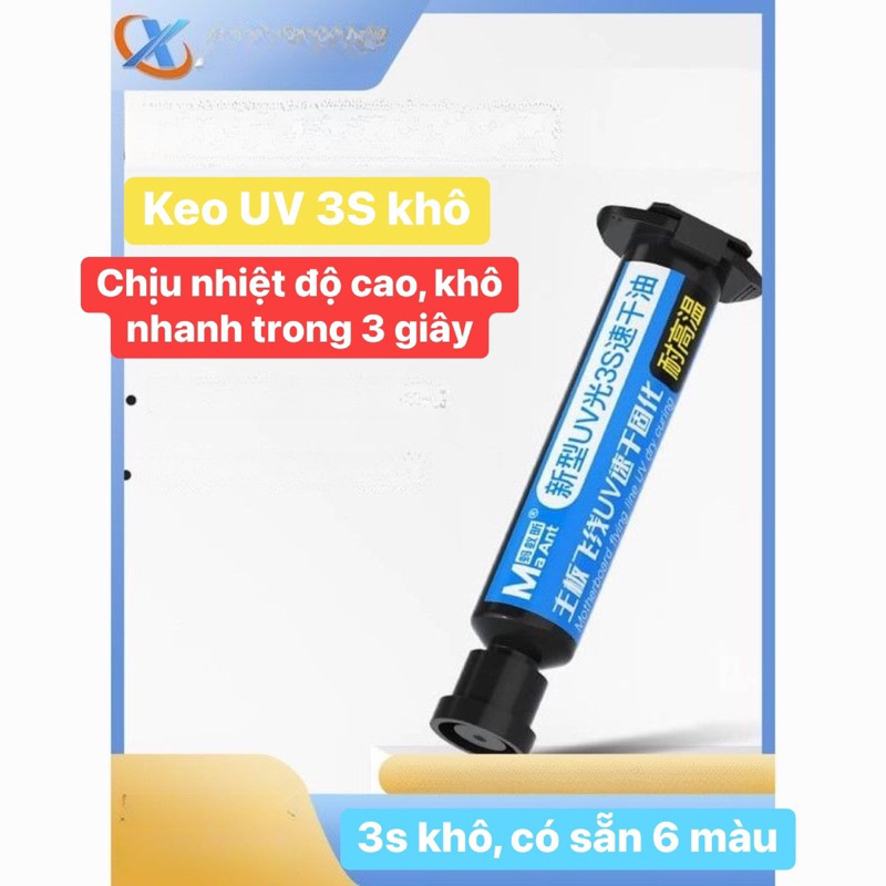 Keo UV 3S Maant Khô Nhanh, Khô Cứng Đủ Màu | Shopee Việt Nam