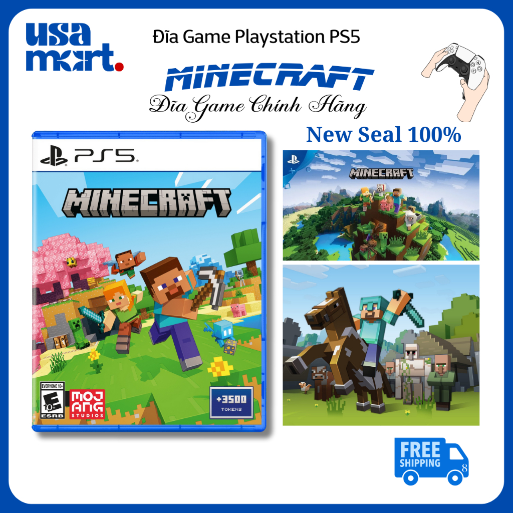 Đĩa Chơi GamePlaystation - Minecraft hệ Ps5 | Shopee Việt Nam