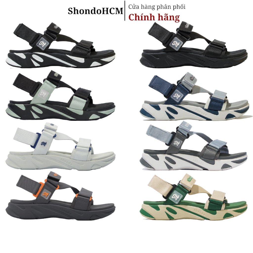 SHONDO Sandals Nam Nữ Unisex SHONDO F8M Nhẹ Êm Ái, Năng Động Đi Học Đi ...