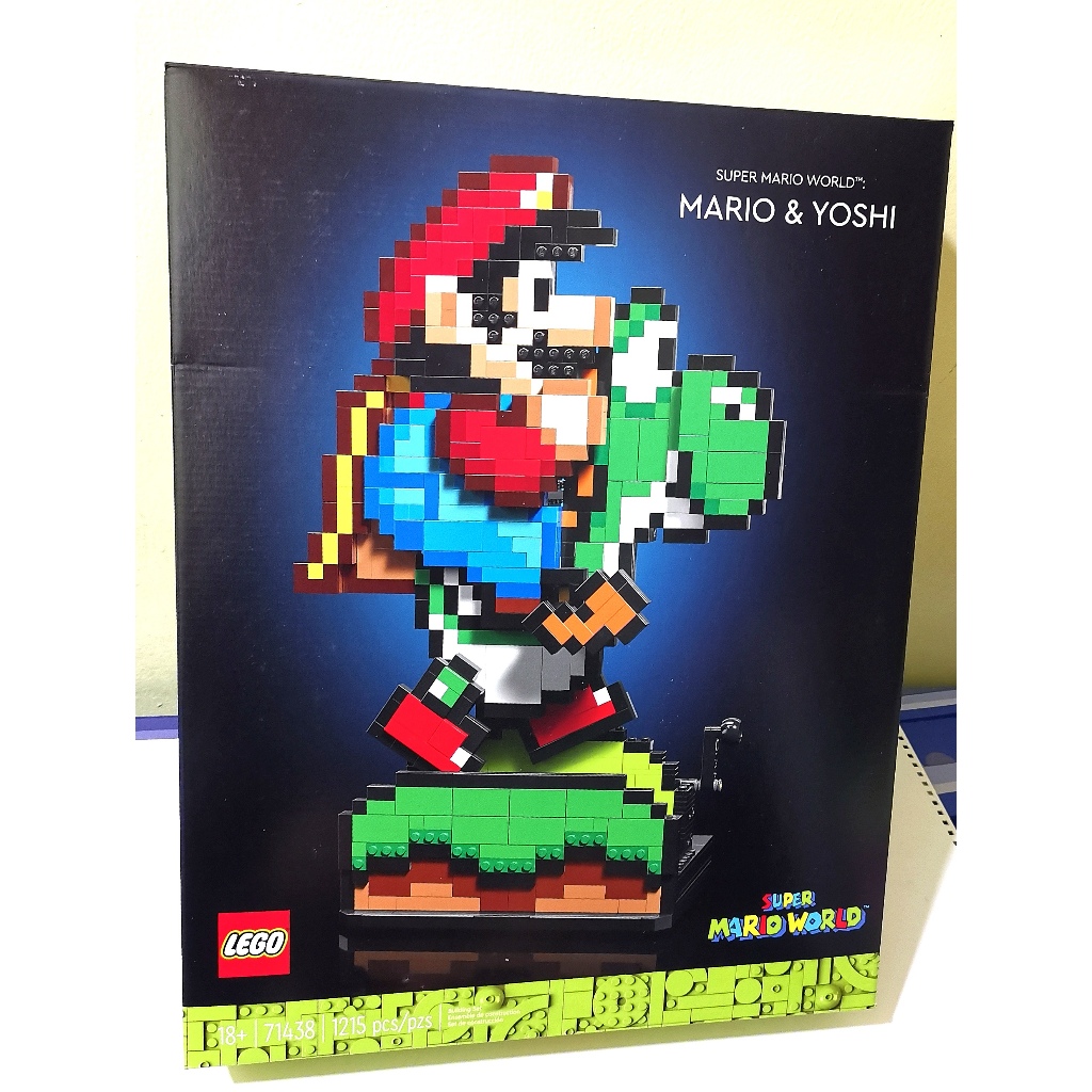 [Lego Mario] 71438 Super Mario World: Mario & Yoshi | Shopee Việt Nam