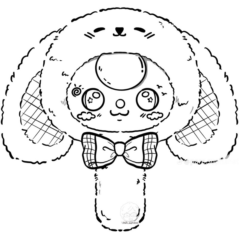 Baby Three Gương (giấy dày 180gsm) - Set 9 tranh tô màu A4 A5 dùng màu ...