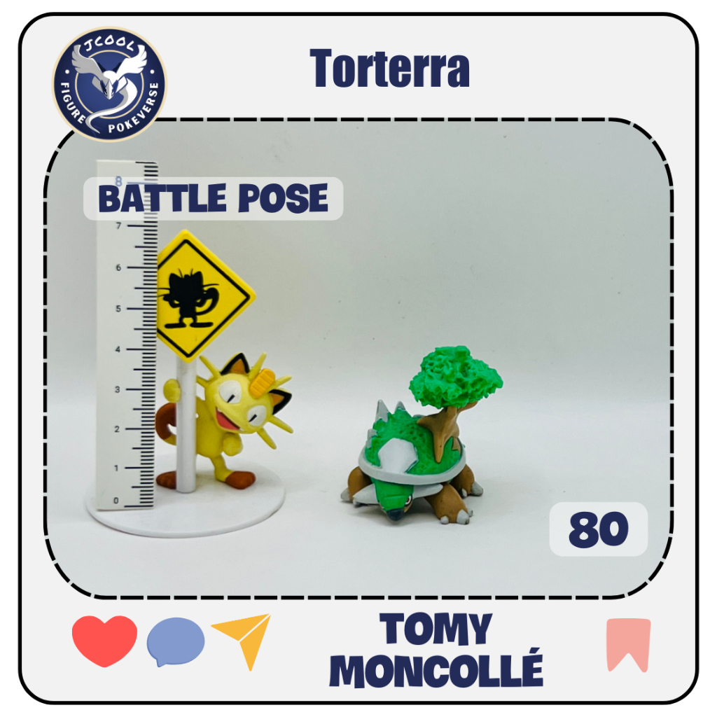 Torterra (Battle pose) - Gen 4 vùng Sinnoh - Mô hình Pokemon TAKARA ...