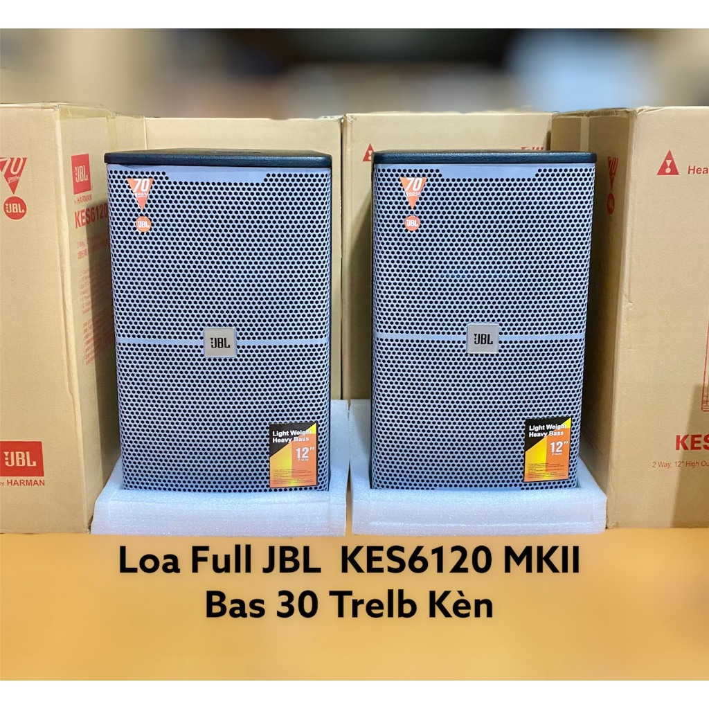 Loa Full Karaoke JBI KES 6120 MK II Bass 30cm Coil76 Từ 170mm Treb Kèn 450.Công Suất 500W-1000W ...