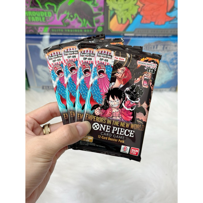 One Piece TCG: Gói thẻ bài One Piece Emperors in The New World Booster OP-09 Booster Pack ...