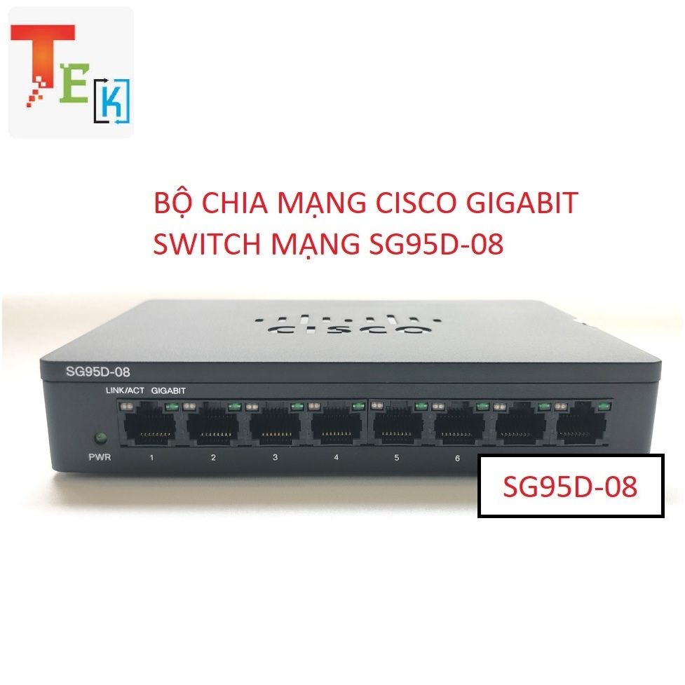 Switch CISCO SG95D-08, bộ chia mạng Gigabit | Shopee Việt Nam