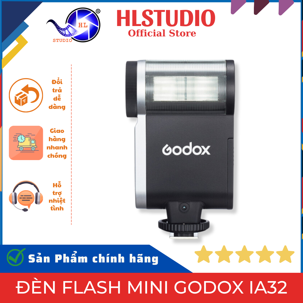 Đèn Flash Mini Godox IA32 HL Studio – Nhỏ Gọn, Đa Chế Độ, Chất Lượng Cao | Shopee Việt Nam