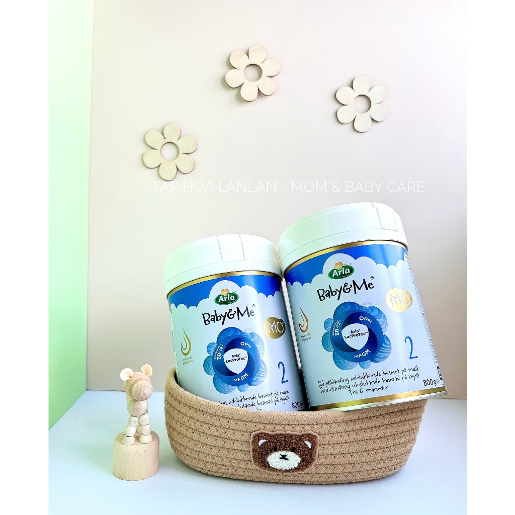 [ DATE MỚI ] COMBO SỮA ARLA BABY & ME HMO VÀ A2 ORGANIC ĐỦ SỐ CỦA ĐAN MẠCH - 600GR | Shopee Việt Nam