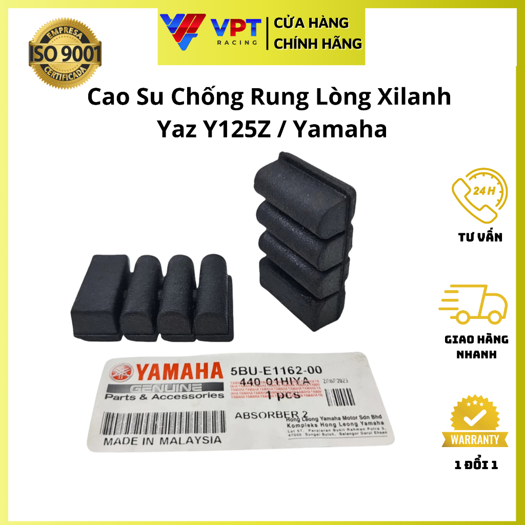 Cao Su Chống Rung Lòng Xi Lanh Yaz Y125Z Chính Hãng Yamaha 5BU-E1162-00 ...