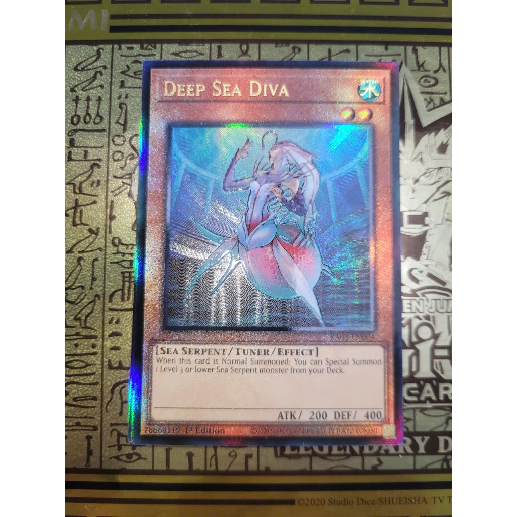 Thẻ bài Yugioh - TCG - Deep Sea Diva - RA03-EN004 - Quarter Century ...