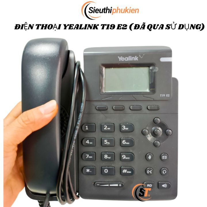 Điện Thoại Voice IP Yealink T19 E2 Đã Qua Sử Dụng ( kèm dây Lan, Có ...