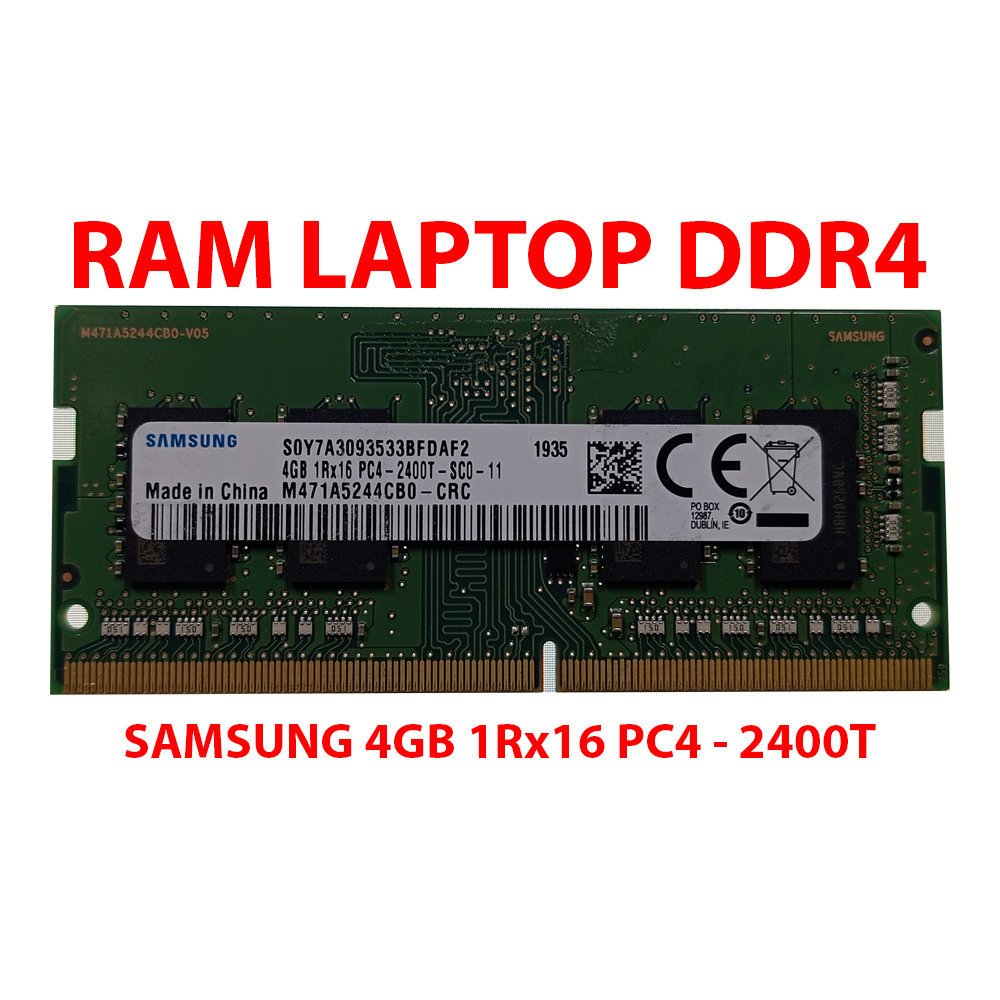 Ram Laptop DDR4 Samsung 4GB 1Rx16 PC4 - 2400T | Shopee Việt Nam