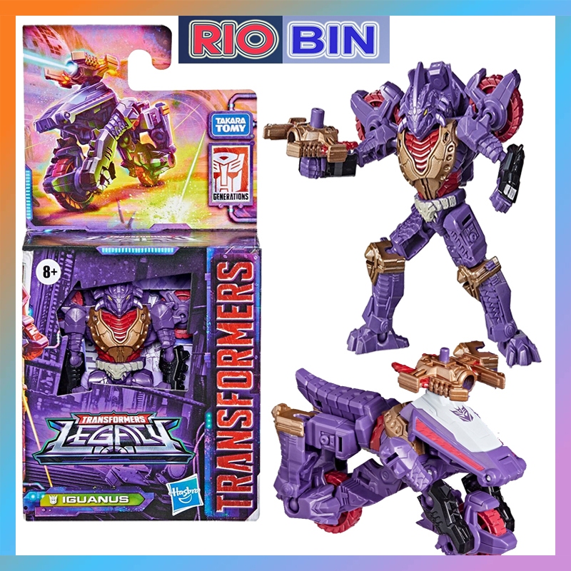 Robot biến hình Transformers Iguanus hành chính hãng vnxk RIOBIN ...