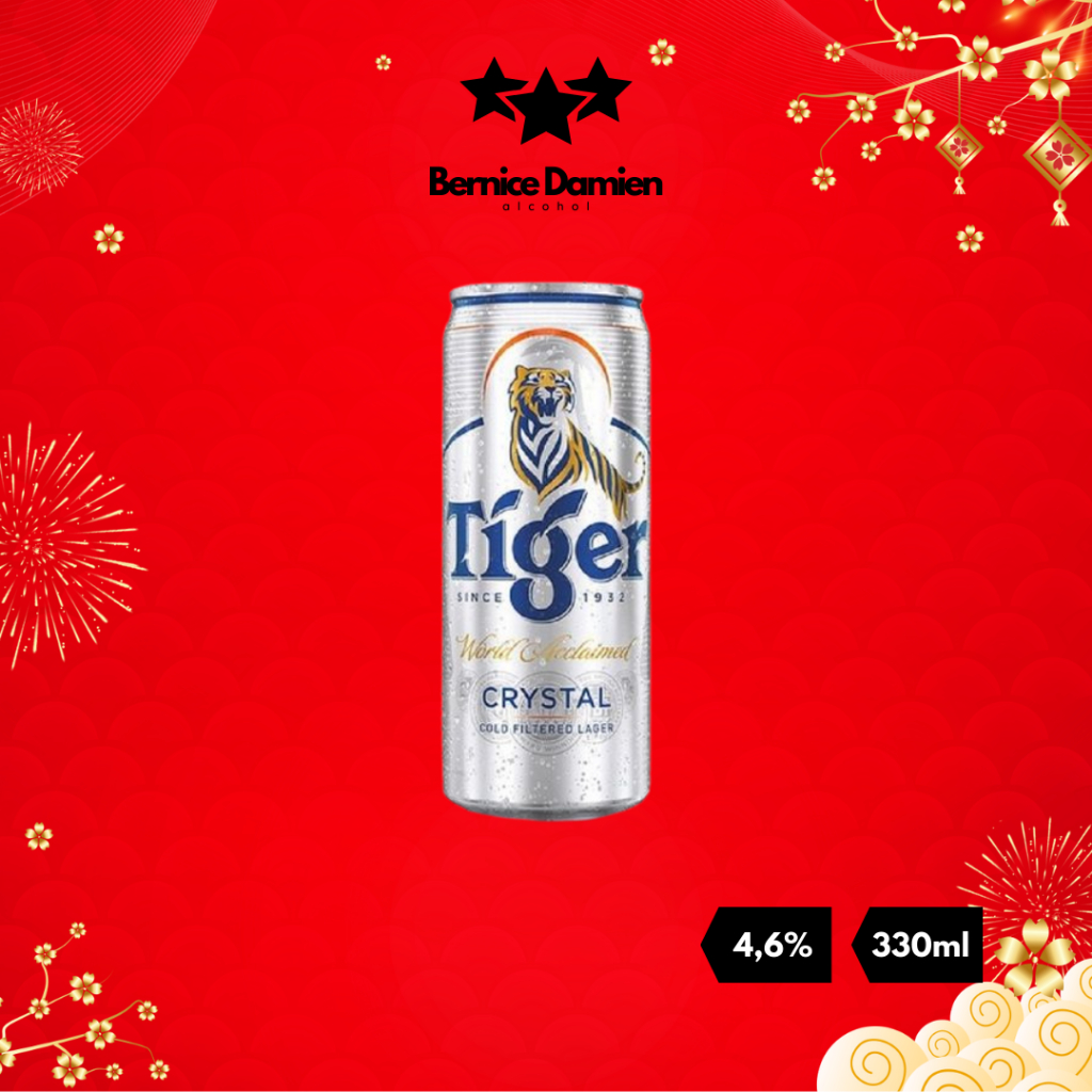 [Lon] Bia Tiger Crystal Silver Độ cồn 4,6% 330ml (Tiger Bạc) - Có ship Hỏa Tốc | Shopee Việt Nam