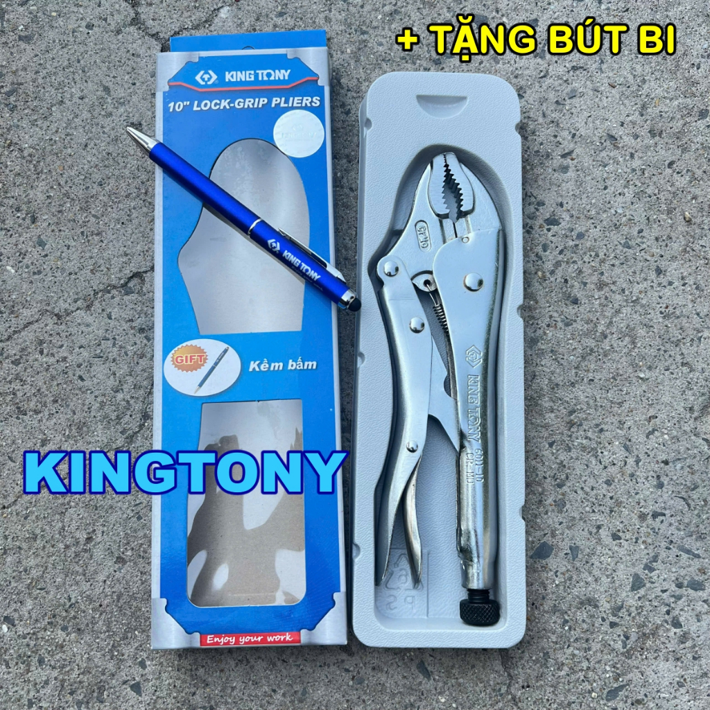 Kềm bấm chết KINGTONY 6011-10R loại 10 inch dài 250mm (tặng bút kèm theo) | Shopee Việt Nam