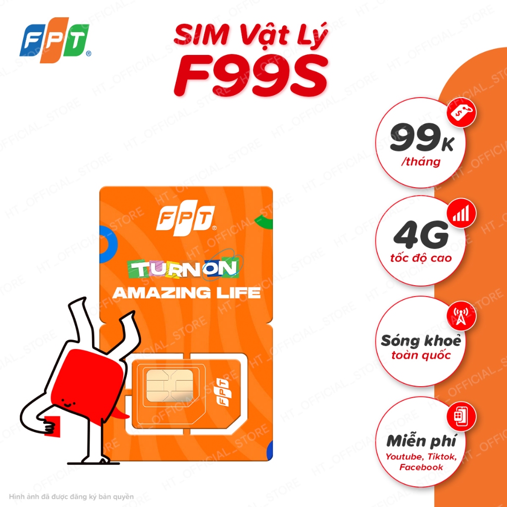SIM FPT - F99S MIỄN PHÍ THÁNG ĐẦU DATA KHÔNG GIỚI HẠN | Shopee Việt Nam