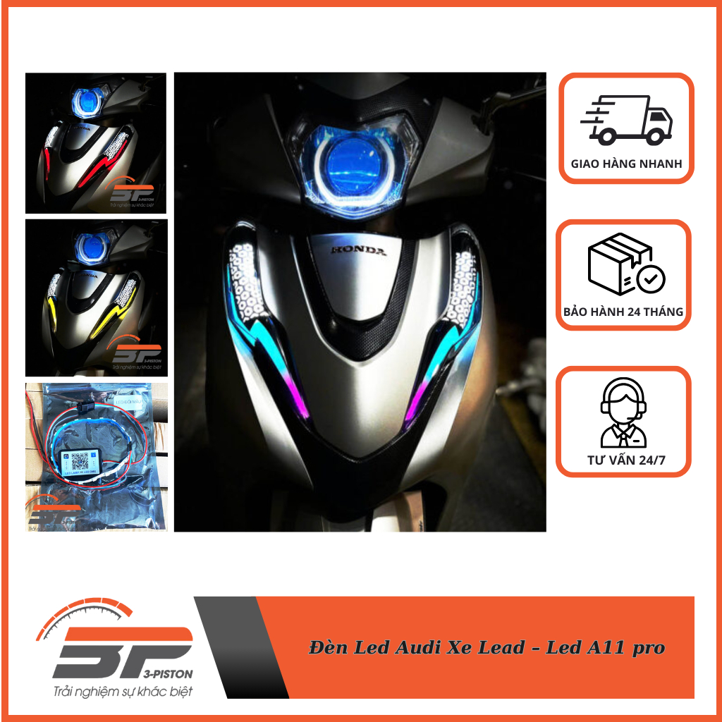 Đèn Led Audi Xe Lead – Led A11 pro - BH 24 tháng | Shopee Việt Nam