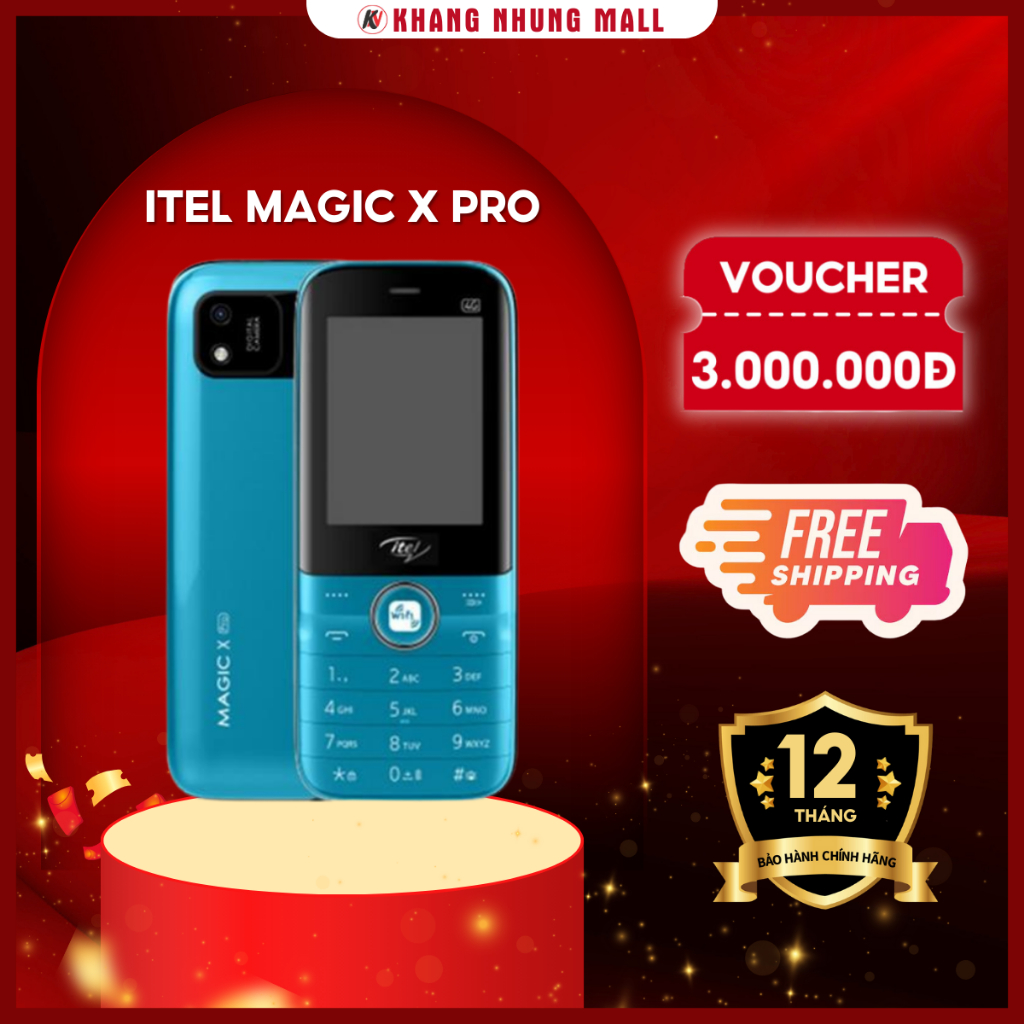 Điện thoại Itel Magic X Pro 4G - Hàng chính hãng - Khang Nhung Mobile | Shopee Việt Nam