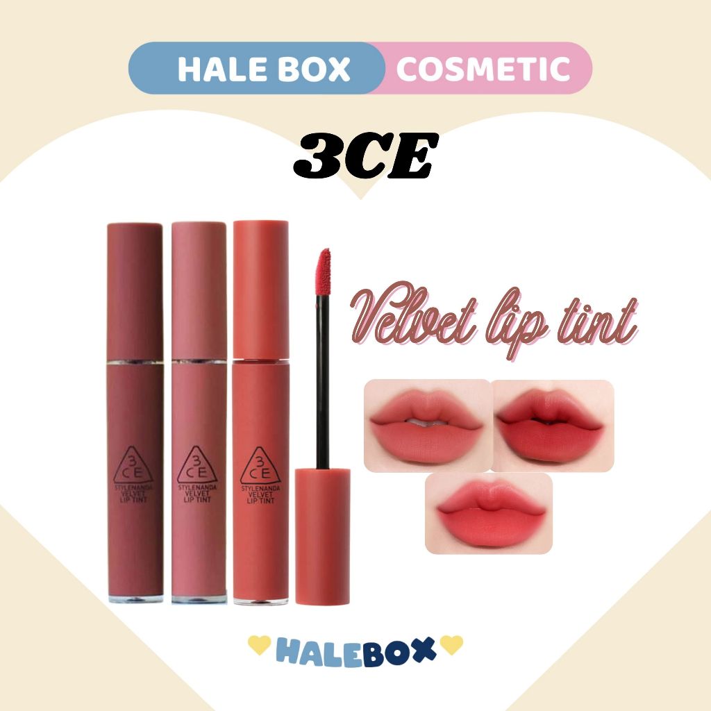 Son Kem Lì 3ce Velvet Lip Tint 4g - Definition- Bitter Hour- Walk N ...