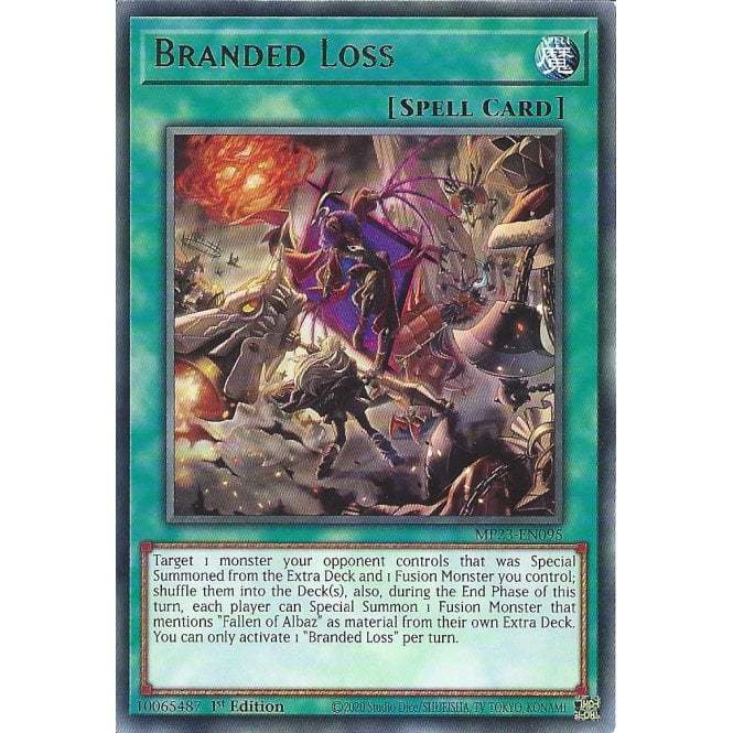 [KW2 Yugioh] [EN-US] [Waifu] Thẻ bài MP23-EN095 Branded Loss : Rare ...