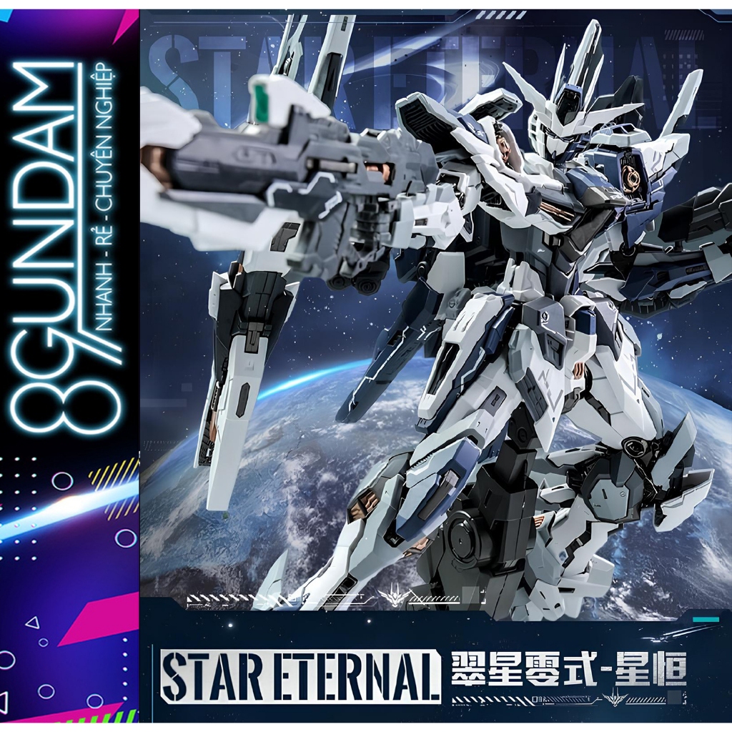 [CÓ SẴN] Mô Hình Lắp Ráp 1/100 TC-02 Star Eternal 𝐋𝐈𝐌𝐈𝐓𝐄𝐃 𝐄𝐃𝐈𝐓𝐈𝐎𝐍 (tặng ...