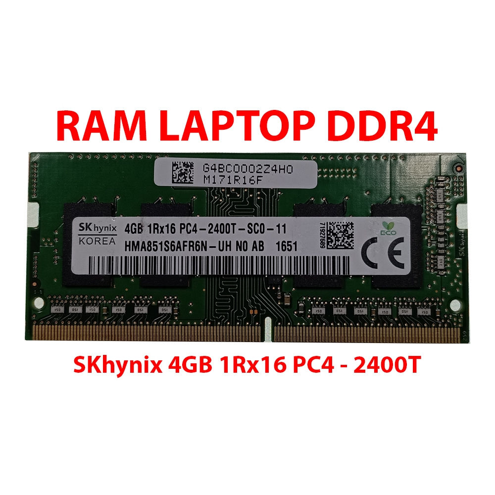 Ram Laptop DDR4 SKhynix 4GB 1Rx16 PC4 - 2400T | Shopee Việt Nam