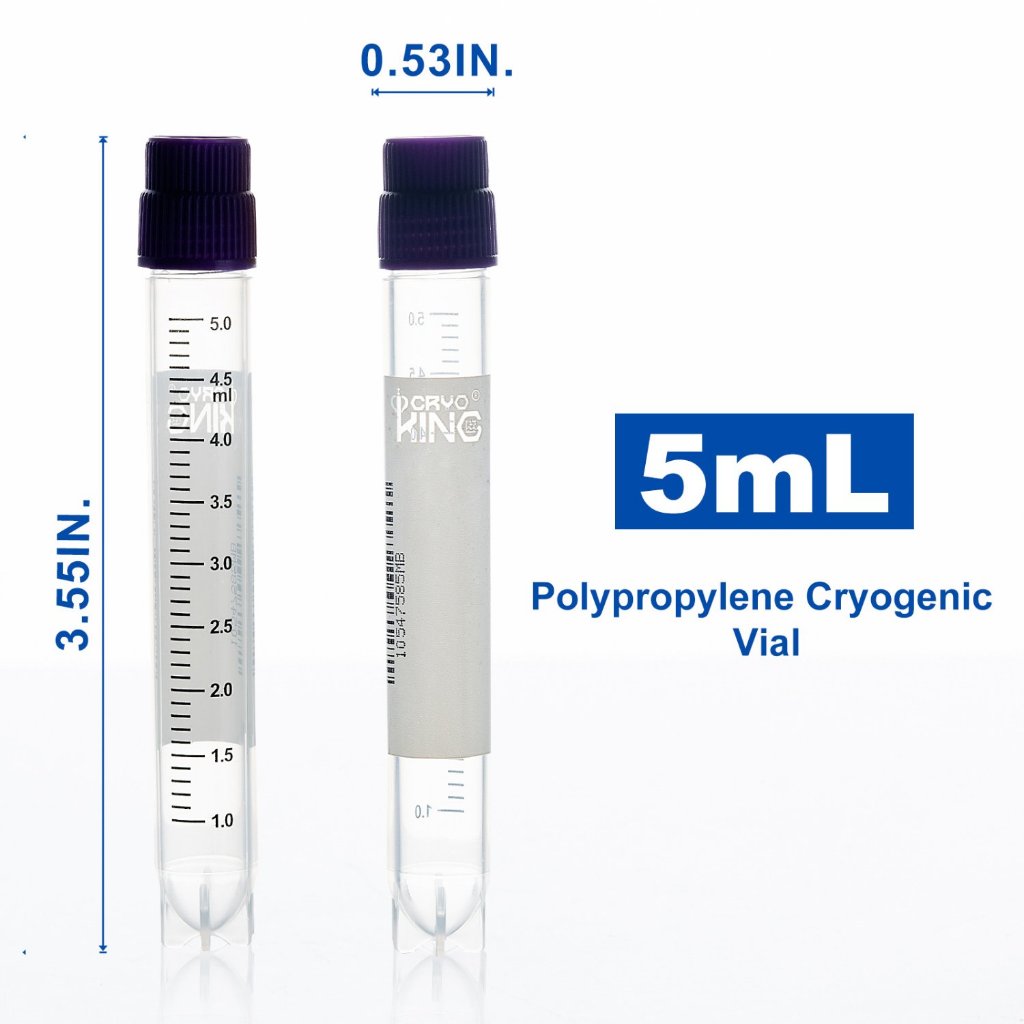Ống lưu mẫu Cryo tube -196°C, 2ml-5ml, Cryogenic Vials S Series, Hãng ...
