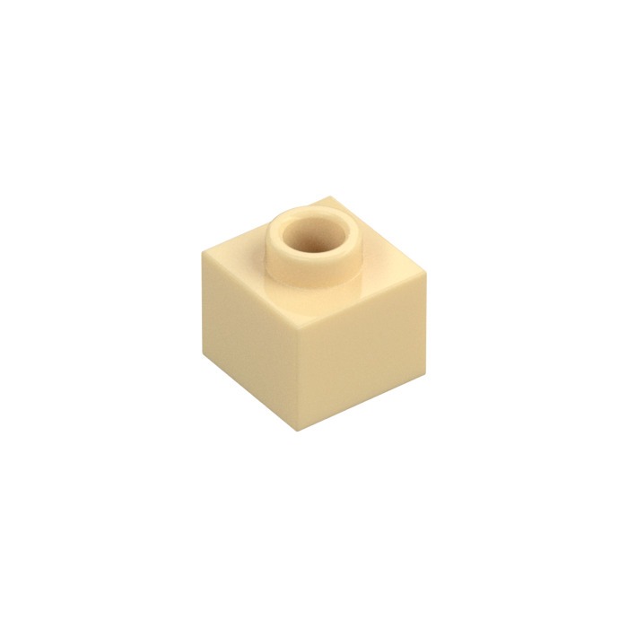 1 Cái - Gạch chính hãng Khối 1x1 thấp nút rỗng / Part 86996: Brick ...