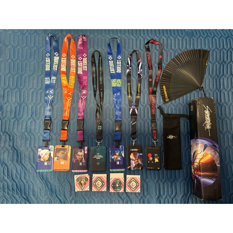 Dây đeo thẻ Valorant, Pad chuột Valorant Champion, Pin rank Platinum ...