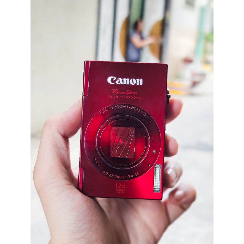 Máy ảnh Canon Poweshot ELPH 520 HS - 10 megapixel - Zoom 12x - Menu ...