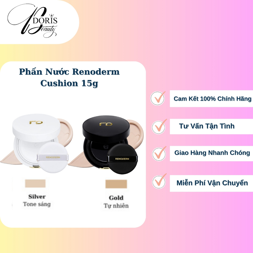 Phấn Nước RENODERM Daylong BB Cushion SPF 50 SPF 37+/PA++ 15g | Shopee ...